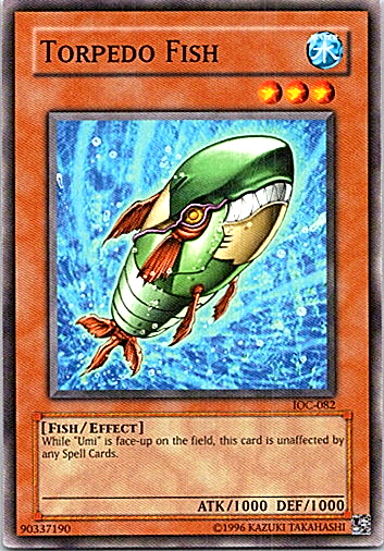 Torpedo Fish IOC-082 Yu-Gi-Oh! Light Play Unlimited | eBay