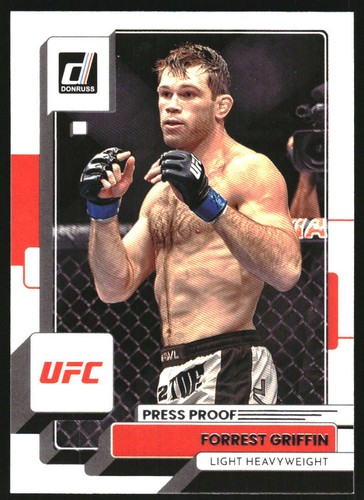 2023 Donruss UFC Press Proof Silver #103 Forrest Griffin | eBay