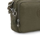 NWT KIPLING KI2396 SILEN JADED GREEN TONAL NYLON CROSSBODY HANDBAG BAG ...