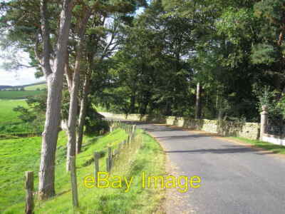 Photo 6x4 The approach to Meldon Bridge Hallyne The view of the road ...