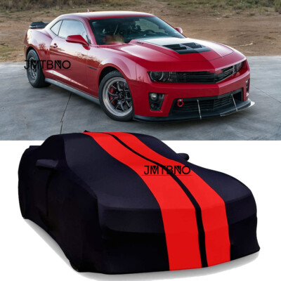 Satin Stretch Indoor Scratch Car Cover Dustproof Protect For Chevrolet ...