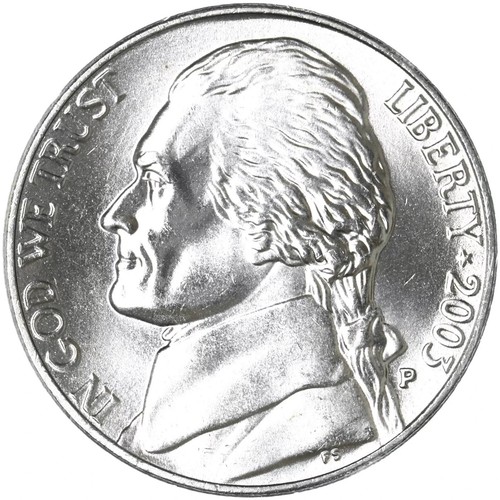 2003 P Jefferson Nickel Uncirculated US Mint | eBay