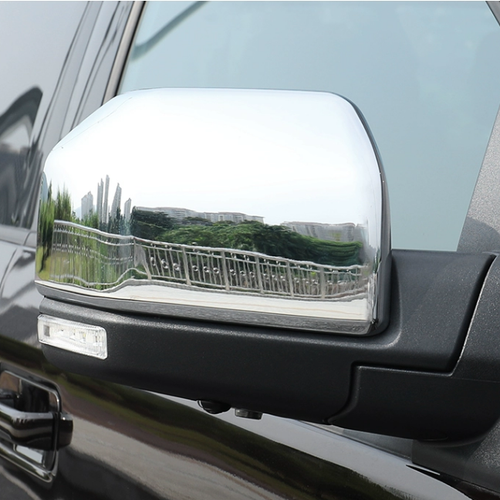 For Ford Ranger 2023 2024 Chrome Side Mirrors Rearview Trim Cover 2PCS ...