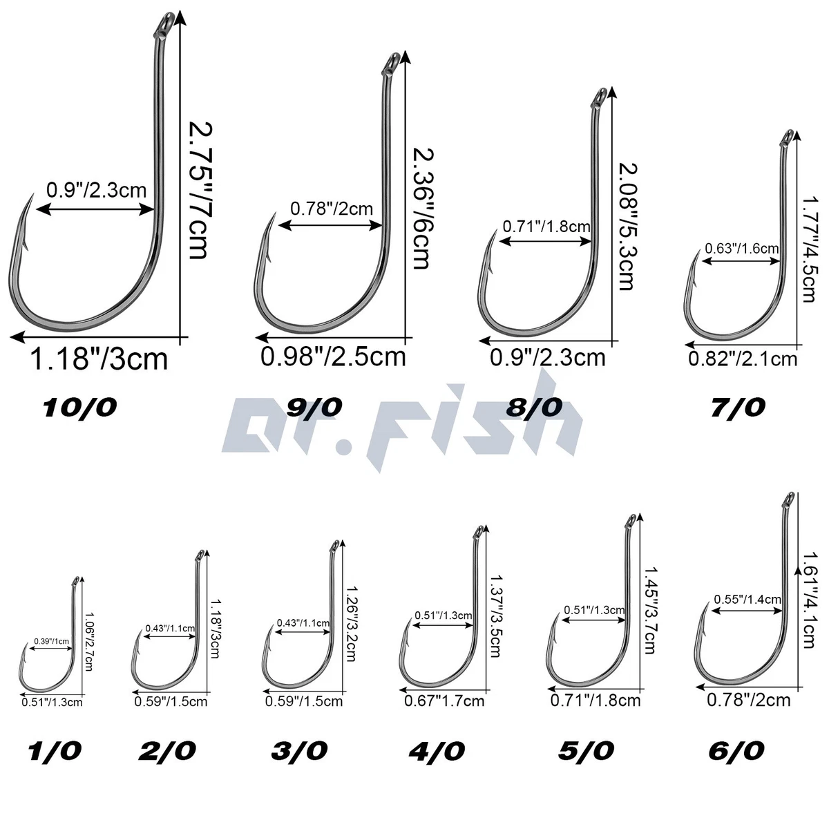 Fishing Hook Types