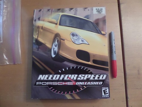 Need for Speed: Porsche Unleashed Big Box + Manual & Reference Card ...