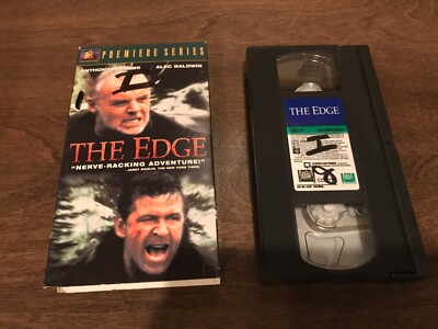 The Edge (VHS, 1998) Alec Baldwin, Anthony Hopkins 86162275036| eBay