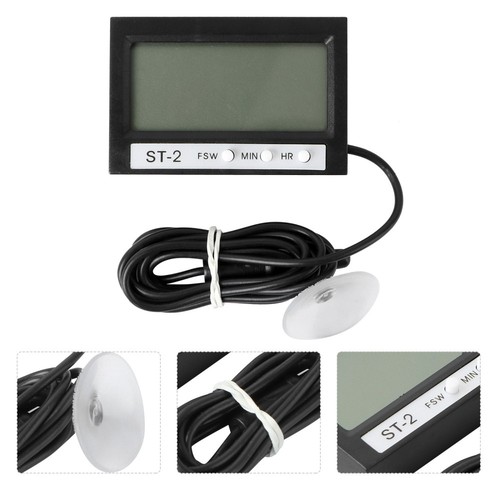 Fish Tank Aquarium Thermometer Car Dashboard Decorations Supplies | eBay