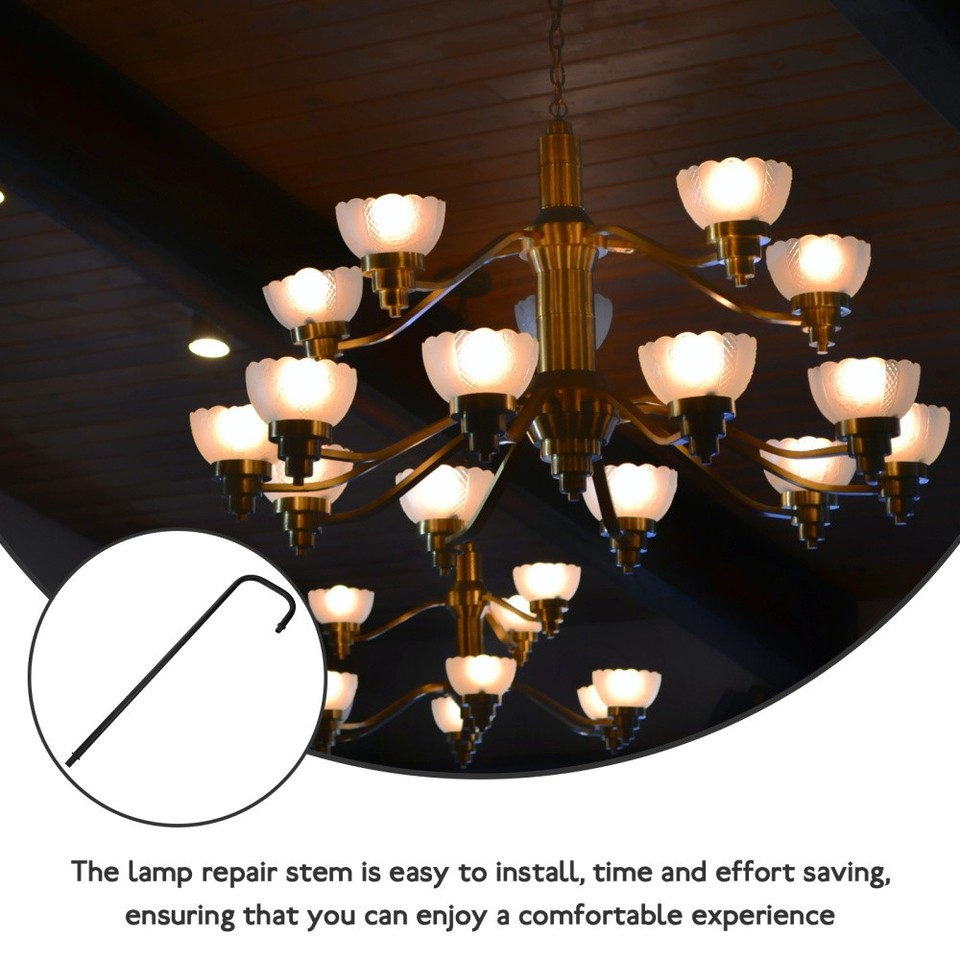 Lighting Fixture Stem Table Lamp Curved Stem Desk Lamp Stem Lamp ...