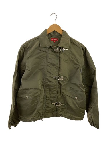 Supreme Military Jacket S Nylon Khk Plain 18Ss Nylon Turnout Jacket | eBay