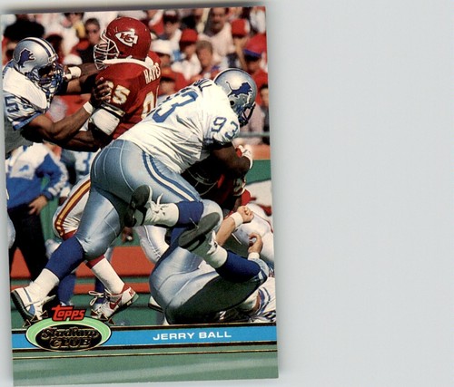 1991 Stadium Club Jerry Ball . Detroit Lions #268 | eBay