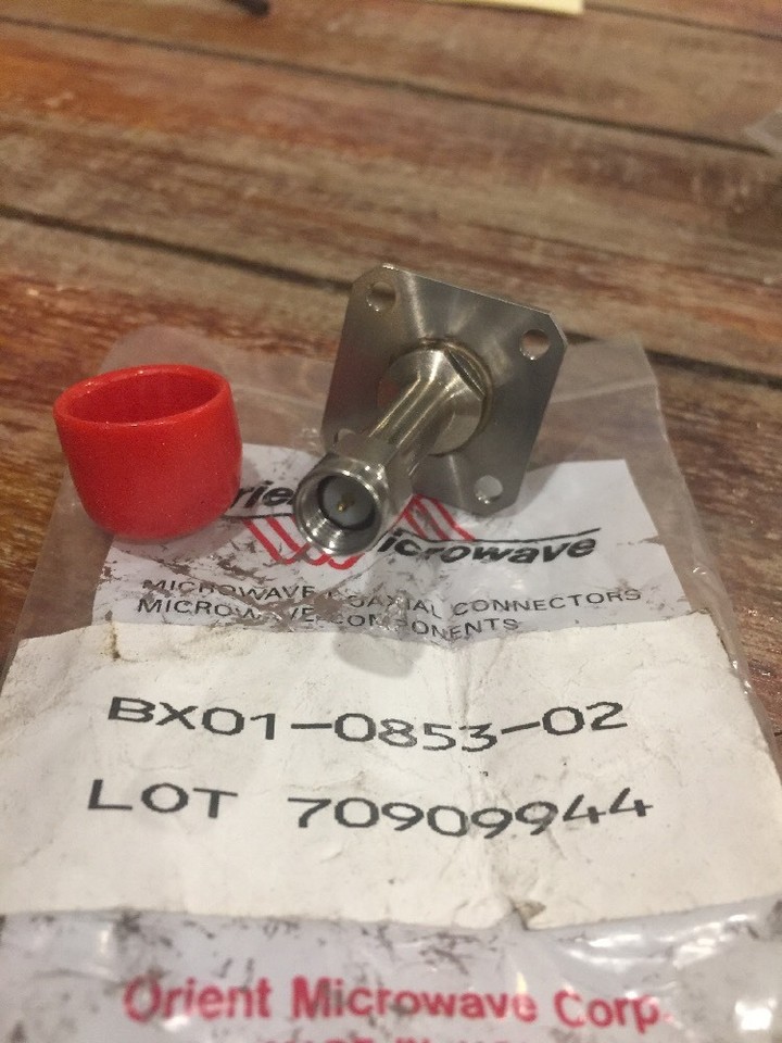 Orient Microwave Coaxial Connector BX01-0853-02 New Old Stock - Made In ...