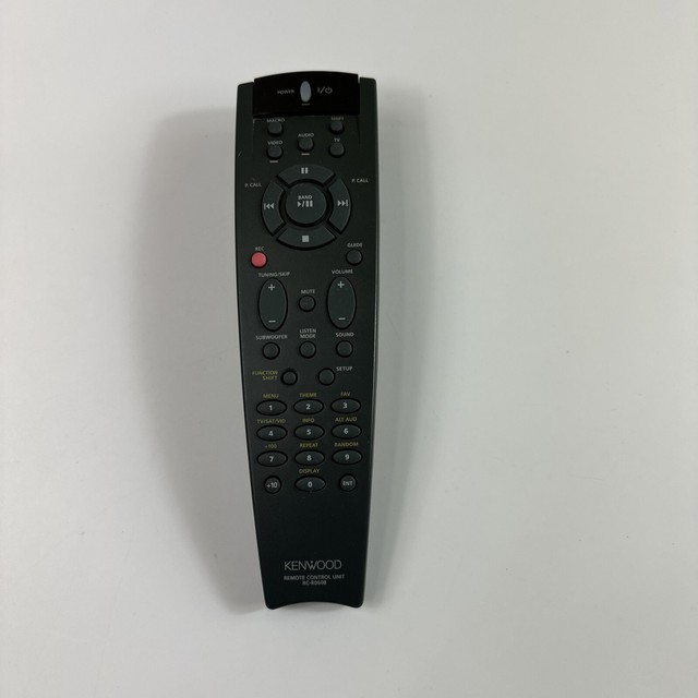 Kenwood Rc-r0608 Genuine Replacement Audio Receiver Remote Control ...