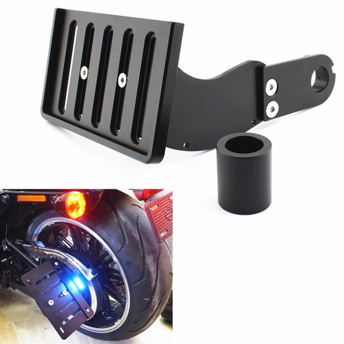 For Harley Softail Fat Boy Breakout Rear Side Mounted License Plate ...