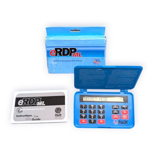 PADI eRDPml Multilevel Recreational Dive Planner Calculator New Open ...
