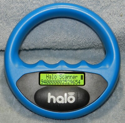 Halo Microchip Scanner SKY BLUE | eBay Australia