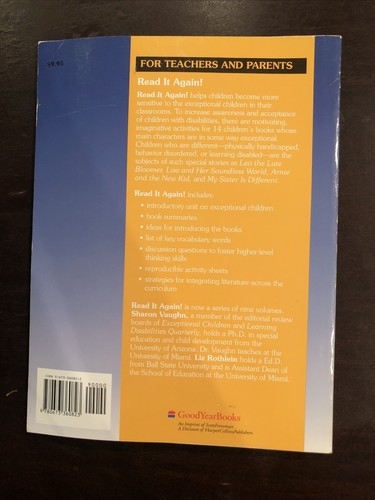 Read It Again! : Books to Prepare Children for Inclusion, Gr. 1-3 by ...