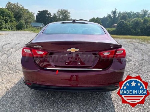 fit:2016-2021 Chevy Malibu Rear Trunk Lid Bumper Door Trim Cover Accent ...