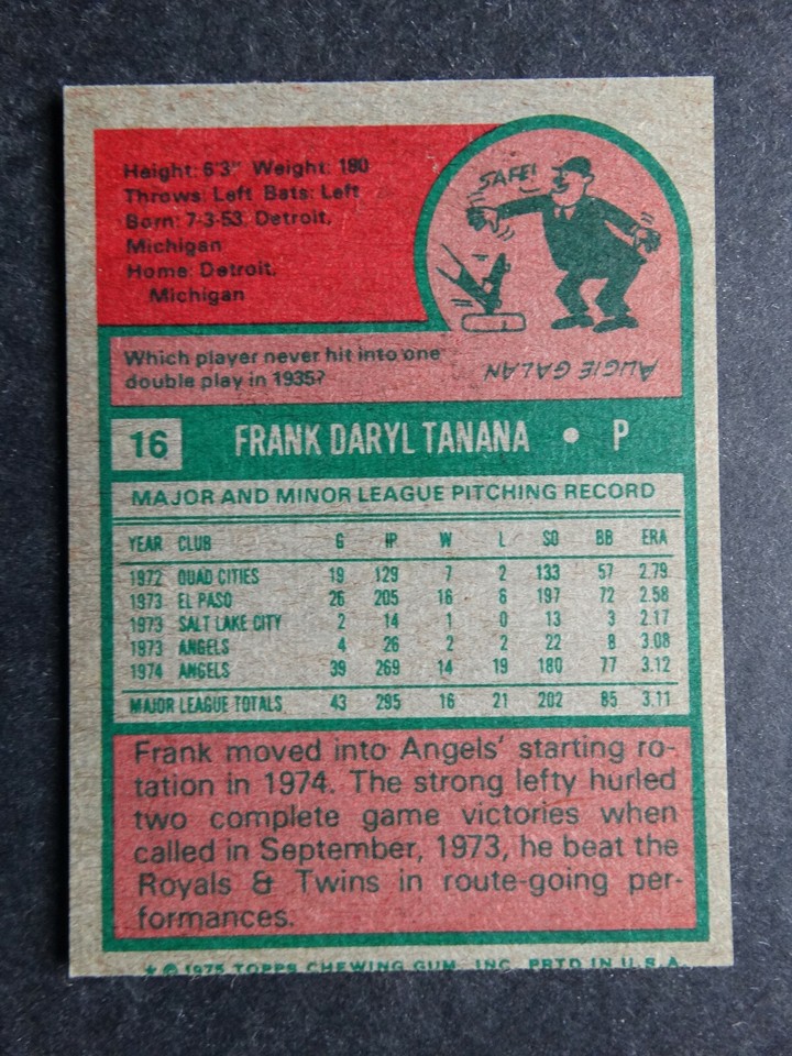 1975 Topps Mini Baseball Cards Complete Your Set U You Pick From List 1 ...