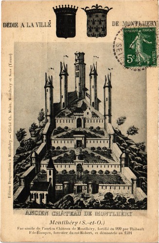 CPA Montlhery Ancien Chateau FRANCE (1371293) | eBay