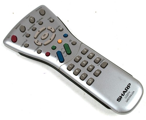 Télécommande d'origine Sharp GA074WJSA LC-13S1E LC-15E1E LC-20S1E -Good- AN364 | eBay