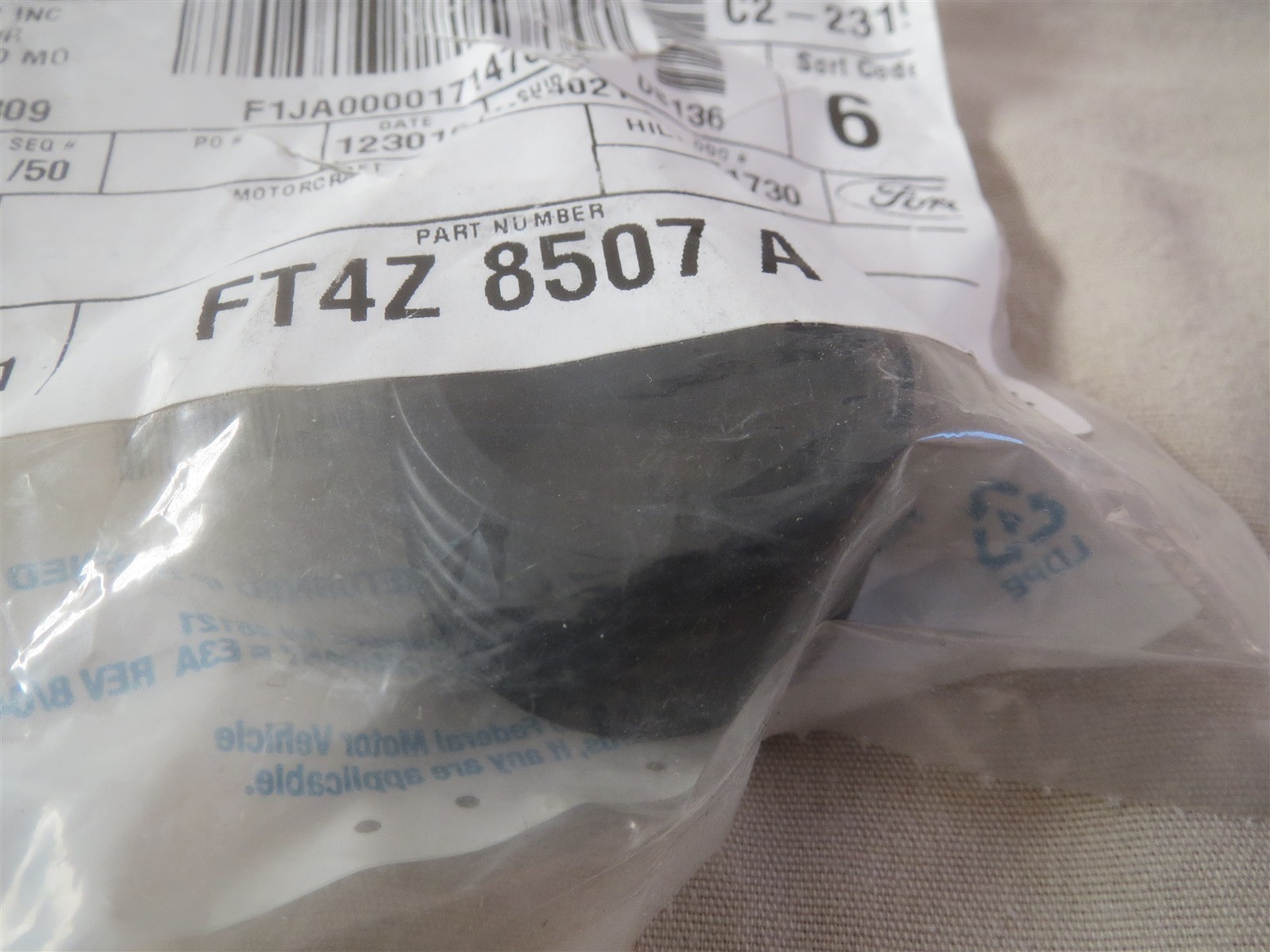 NOS FORD HARDWARE GASKET PART NUMBER F4TZ-8507-A NEW | eBay