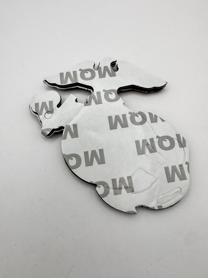 3” USMC Marine Corps EGA Vehicle Decal Emblem Metal Gun Metal | eBay