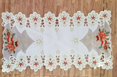 Polish Polska Christmas "Obrus Swiateczny" Table Runner -Made in Poland ...