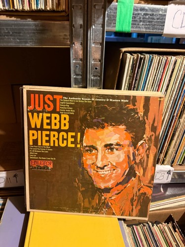 Webb Pierce – Just Webb Pierce! Vintage 33rpm VG+ AB79 | eBay