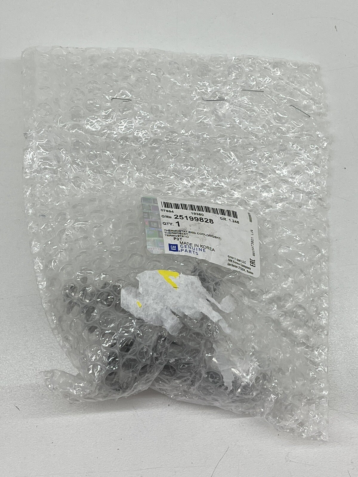 Genuine Engine Cooling Thermostat Holden Trax Cruze BARINA 25199828 ...