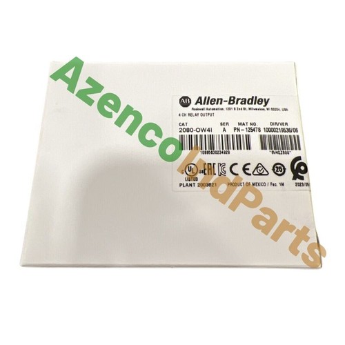 New Sealed Allen Bradley 2080-OW4I Micro800 Relay Output 2080OW4I Fast ...