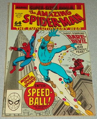 AMAZING SPIDER-MAN ANNUAL #22 (1988) 1ST APP. SPEEDBALL | eBay