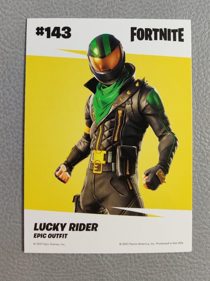Lucky Rider #143 Epic Outfit | NM/M | 2021 Fortnite Series 3 Panini | eBay