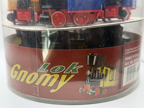 Vintage Lehmann Plastic Gnomy Friction Train Set Engine 990, Ore Tipper ...