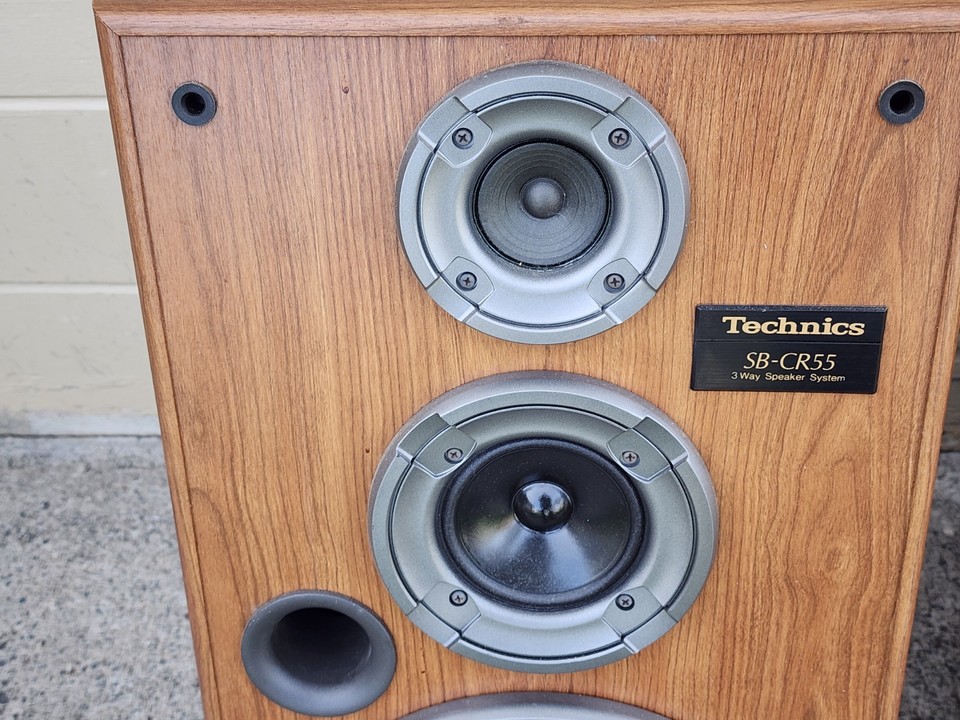 TECHNICS SB-CR55 home Stereo Speakers Very Nice - LOCAL PICKUP SAN JOSE ...