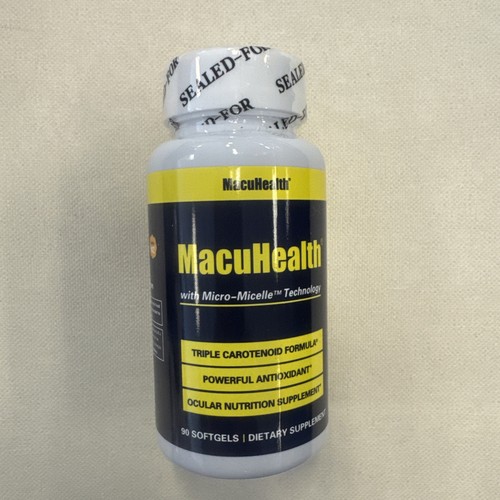 Authentic Macuhealth Triple Carotenoid Formula - Eye Vitamins 90 Sealed ...