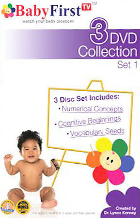 BabyFirst TV - 3 DVD Collection Set 1 (DVD, 2007) for sale online | eBay