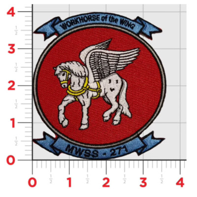 MARINE CORPS MWSS-271 WORKHORSE 2023 SQUADRON EMBROIDERED PATCH | eBay