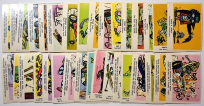 Partial Set: 33 WEIRD-OHS Cards (Incl #1 & 66), 1965 Fleer - Mid to ...