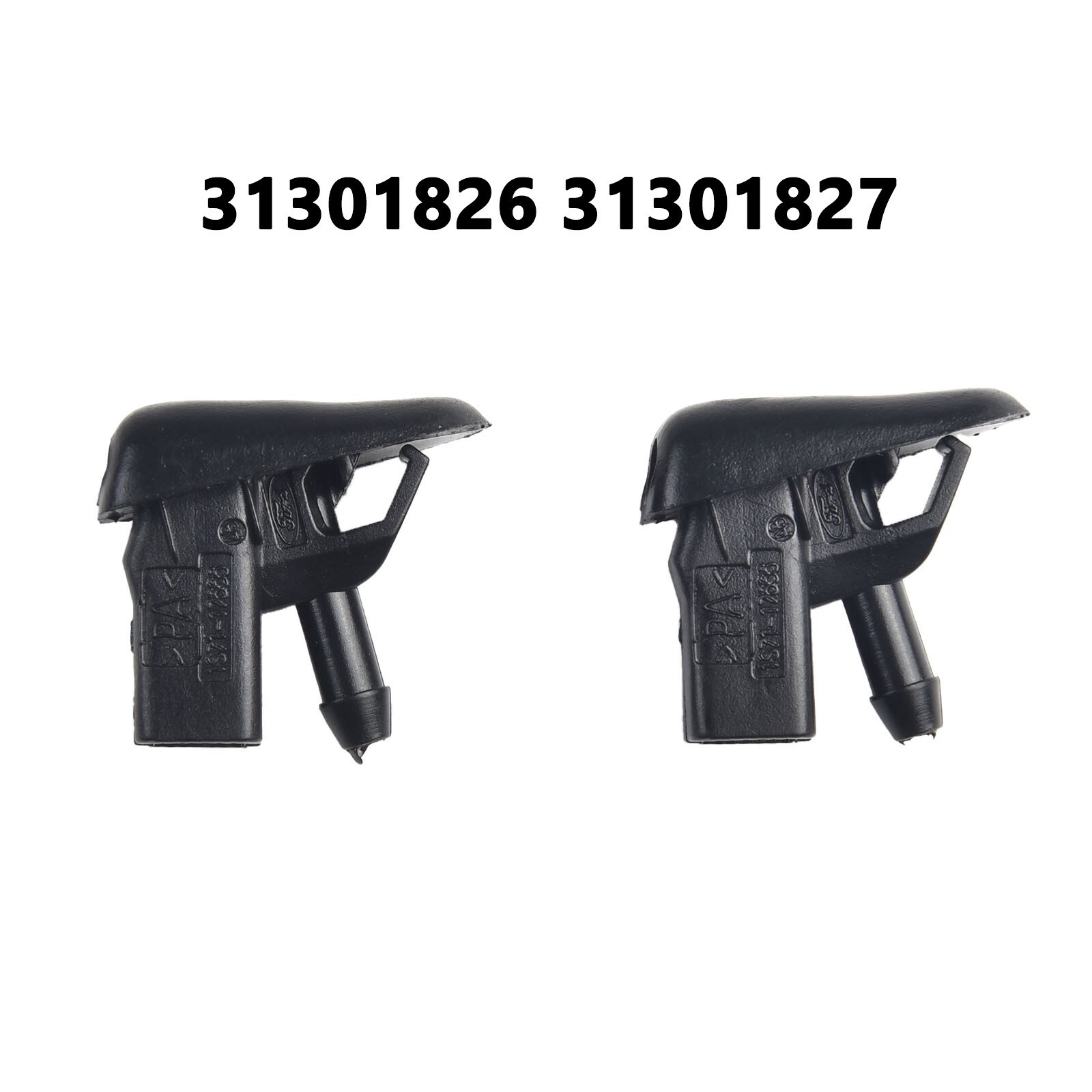 Brand New Car Nozzle Spray Jet Car Accessories 1 Piece 31301826 Black ...