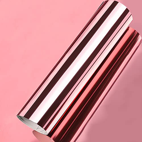 Rose Gold Chrome Mirror Vinyl Film Wrap Sticker Decal Stretchable ...