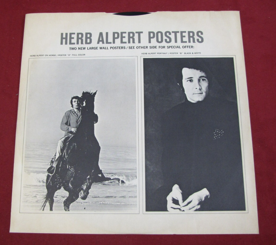 Herb Alpert & The Tijuana Brass/ The Brass Are Comin', SP 4228 (1969 ...