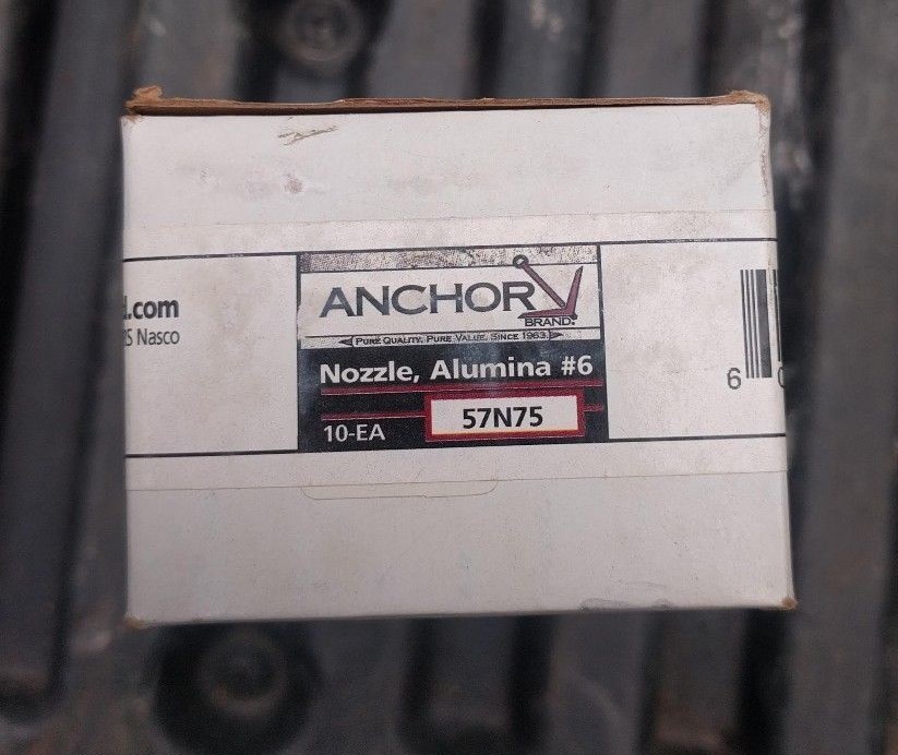 TIG Welding 57N75 #6 Large Ceramic Cup Gas Lens Nozzle 3/8" 17 18 26 10 ...