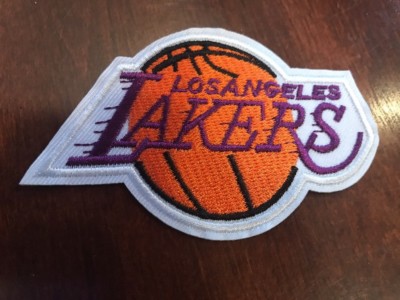 NBA Los Angeles LAKERS embroidered iron on patch 3" x 2.5" | eBay