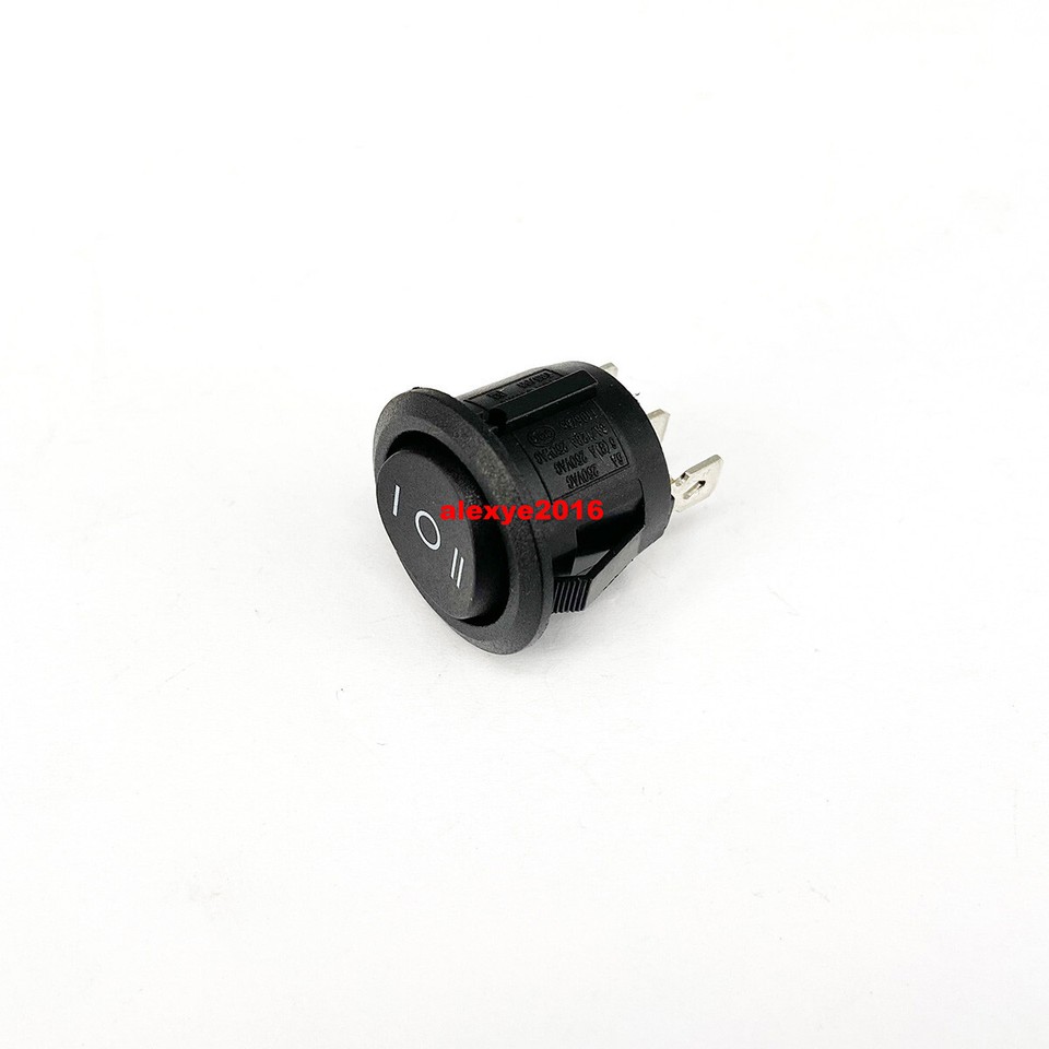 1 PCS LECI 1E4 RS601 Round Switch 3 Pins 3 Positions Maintained Black | eBay