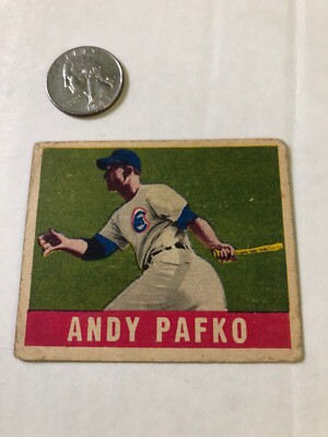 ANDY PAFKO 1949 LEAF #125 BASEBALL CARD CHICAGO CUBS | eBay