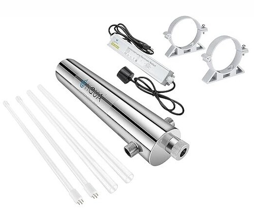HQUA-TWS-12 Ultraviolet Water Purifier Filter for Whole House Water ...