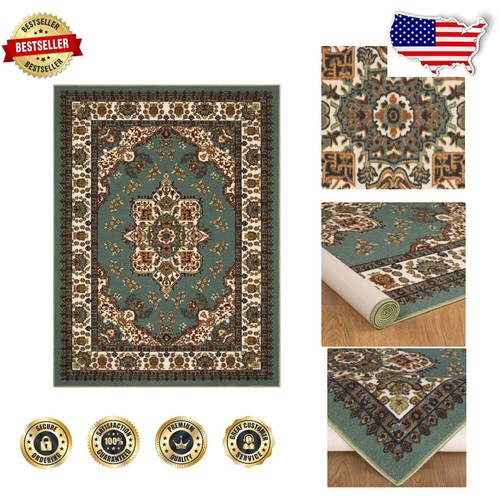 Stain-Resistant Non-Skid Area Rug 2x4 - Ideal for Kitchen & Living Room ...