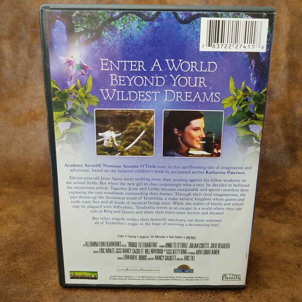 Bridge to Terabithia (DVD, 2007) Annette O'toole, Julie Beaulieu ...