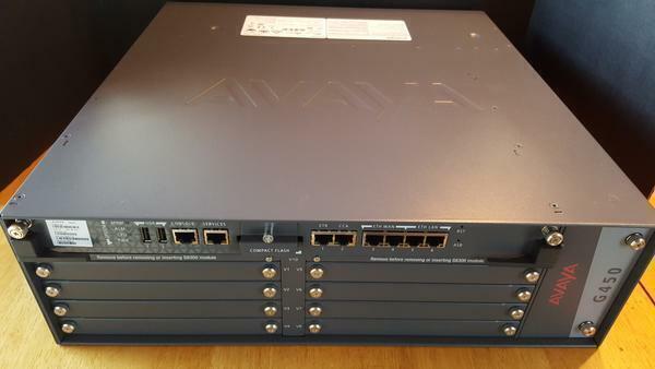 Avaya G450 w/ MP160 and Dual Power Supply | eBay
