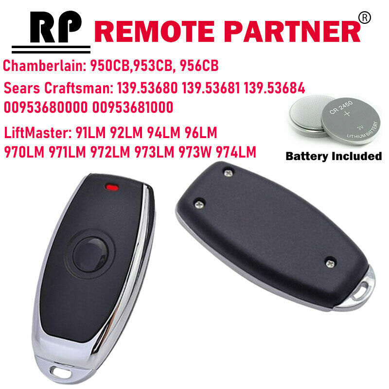 2PC For 971LM 973LM LiftMaster Garage Door Opener Remote 390mhz Mini ...